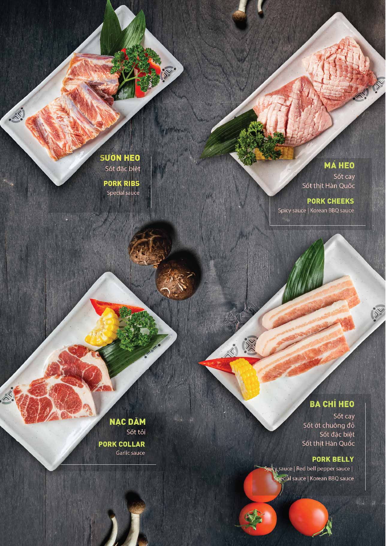 Menu Buffet - KingBBQ